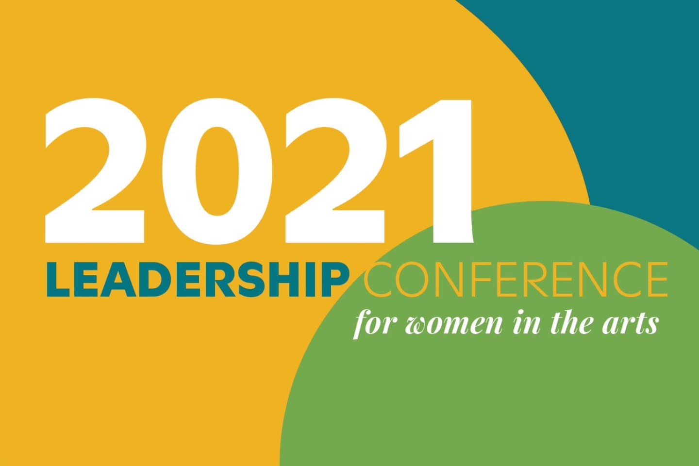 2021 Leadership Conference for Women in the Arts | Moore College