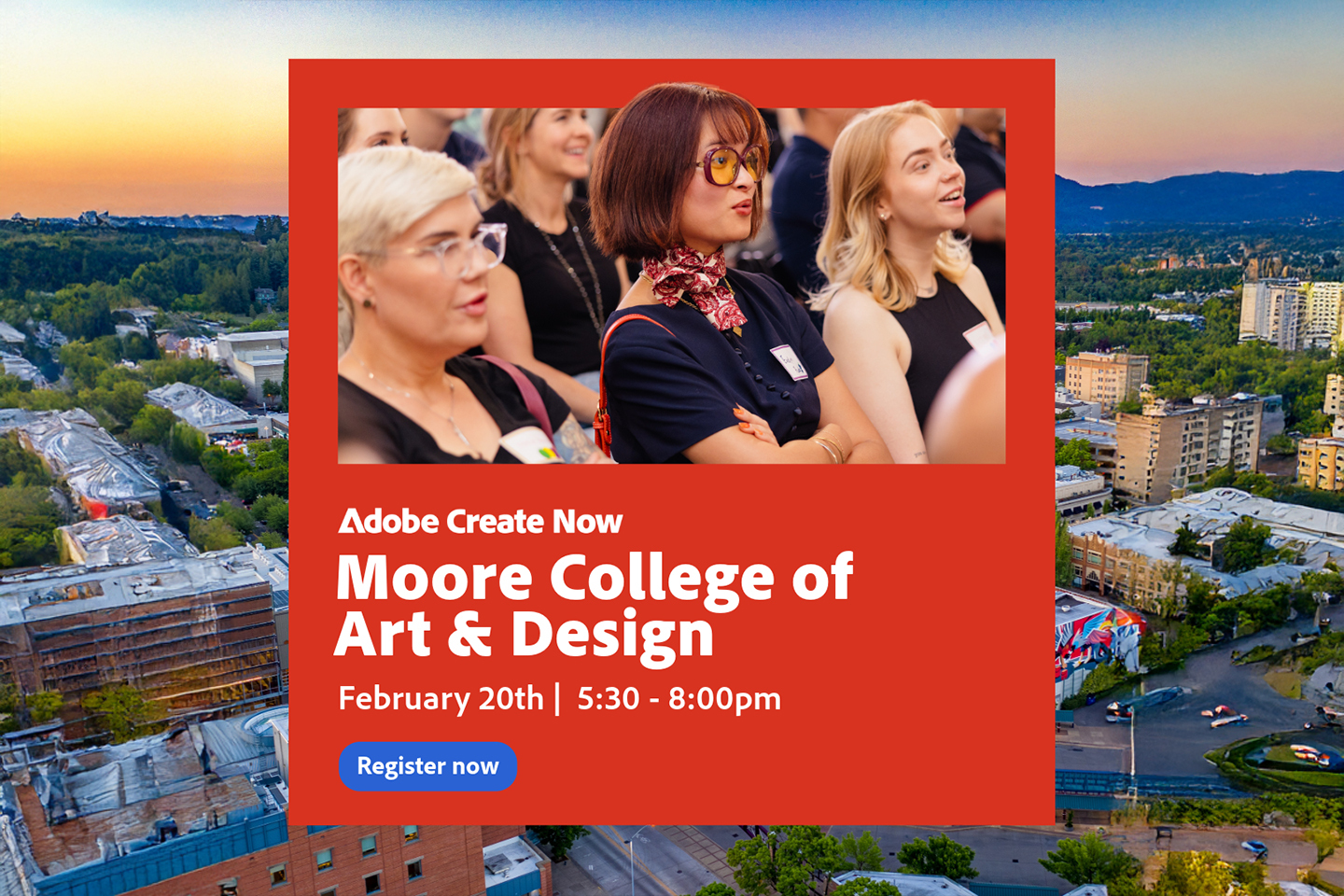 Adobe Create Now | Digital Design Workshop | Moore College