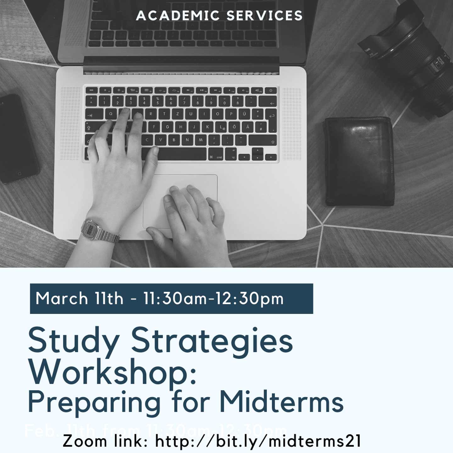 Study Strategies Workshop: Preparing for Midterms | Moore College