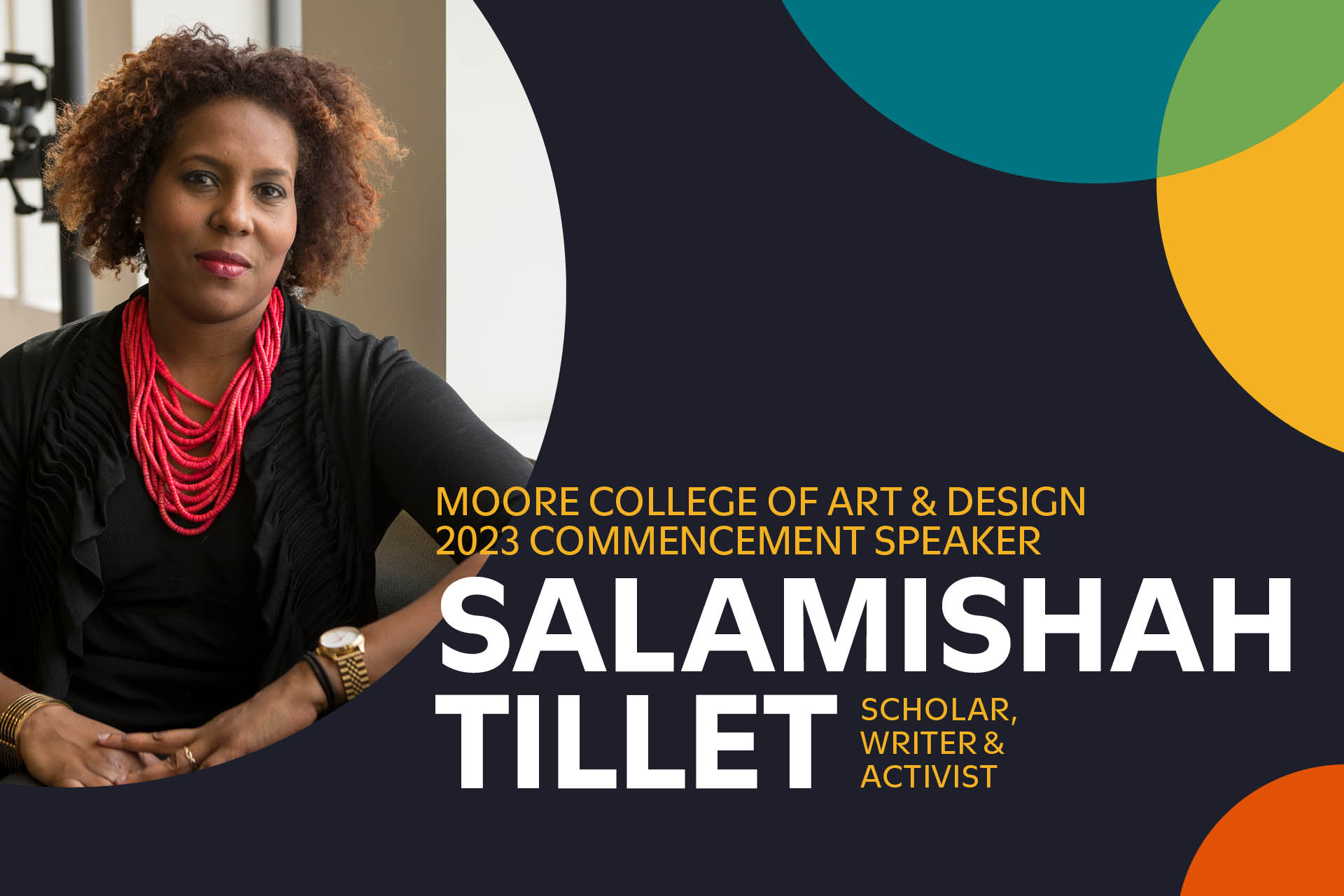 Meet Moore’s 2023 Commencement Speaker, Dr. Salamishah Tillet | Moore ...
