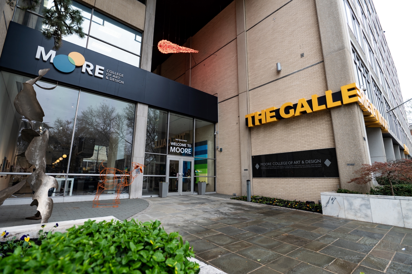 Moore College of Art & Design, Delaware County Community College Sign ...