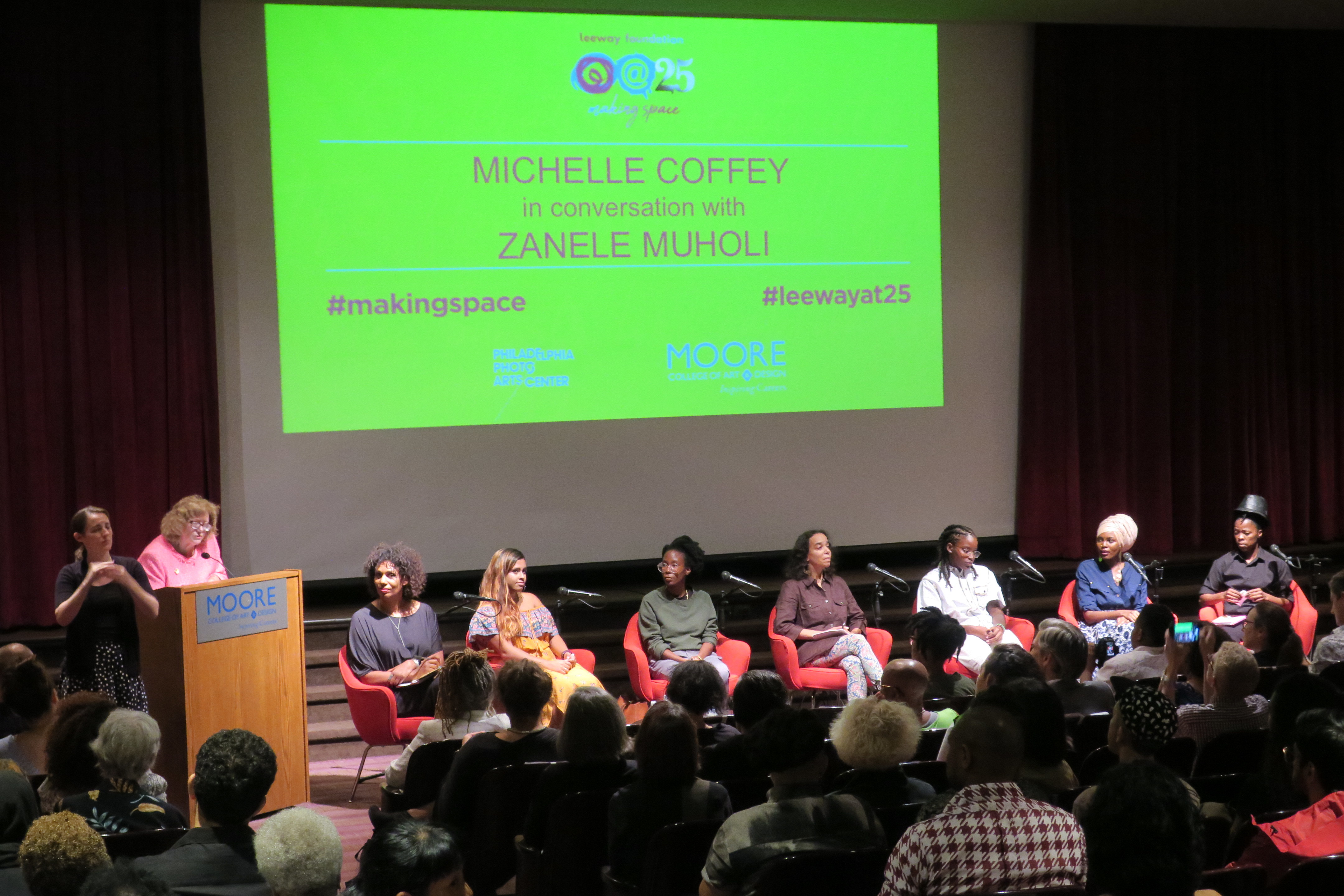 Hundreds Attend Opening of Making Space: Leeway @ 25 | Moore College