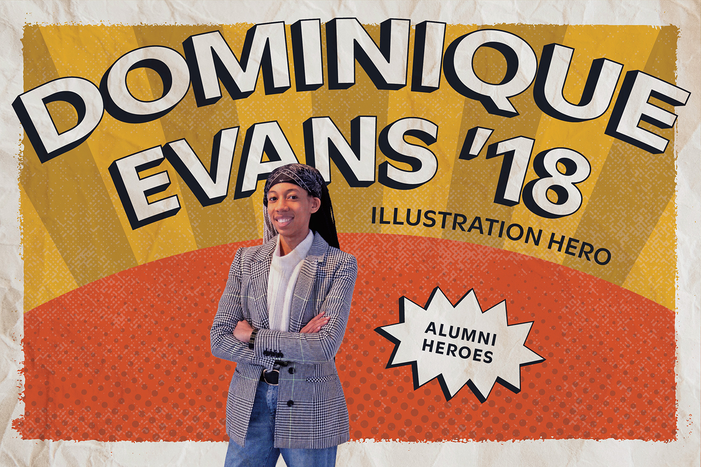 Alumni Heroes: Dominique Evans ’18, Illustration | Moore College