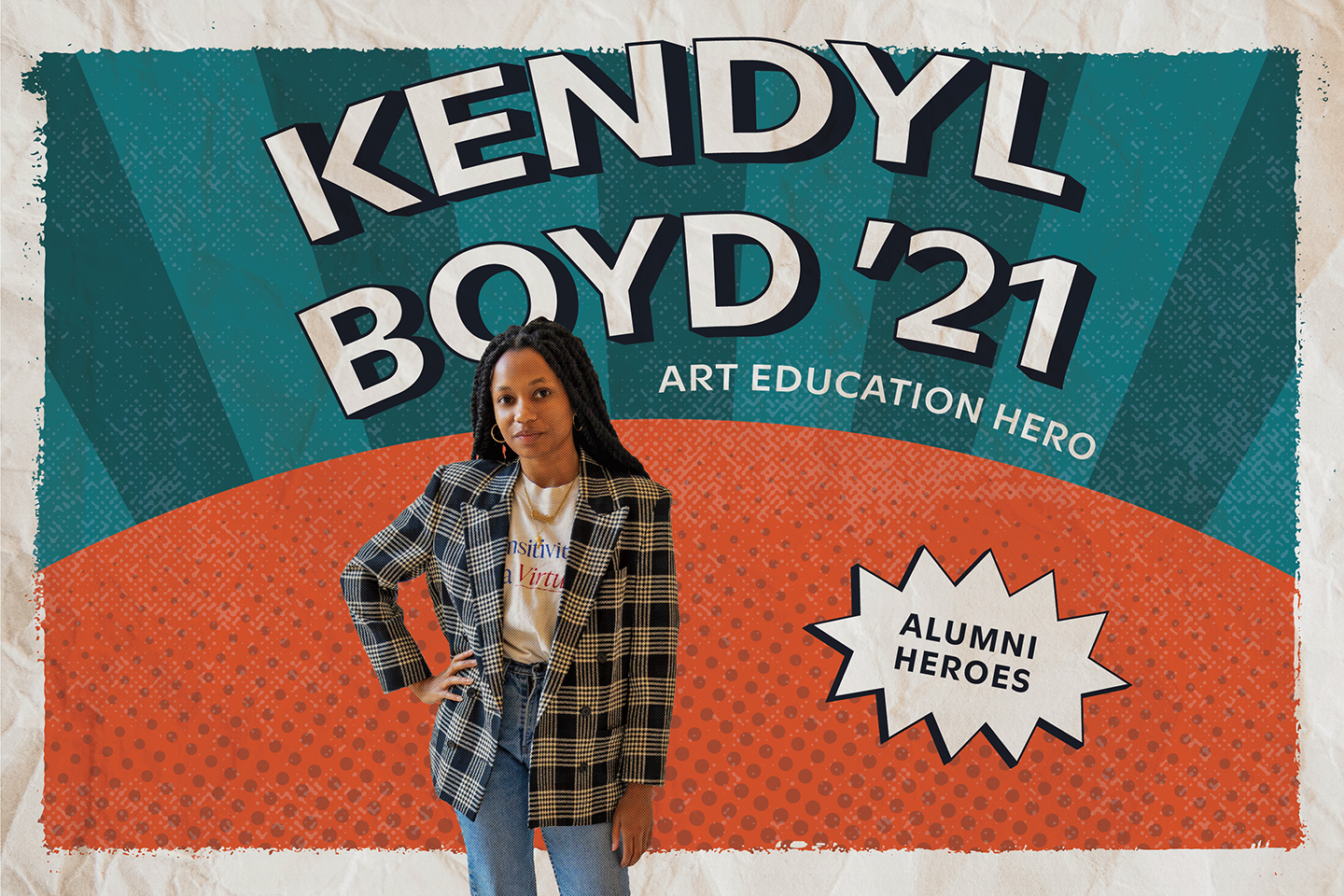 Alumni Heroes: Kendyl Boyd ’21 Art Education | Moore College