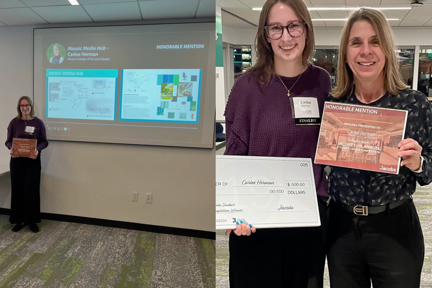 Interior Design Student Carlee Herman ‘26 Places in Top Five at ...