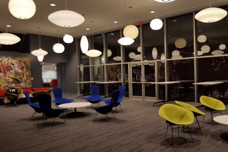 Designers’ Touch on Newly Renovated Campus Commons | Moore College